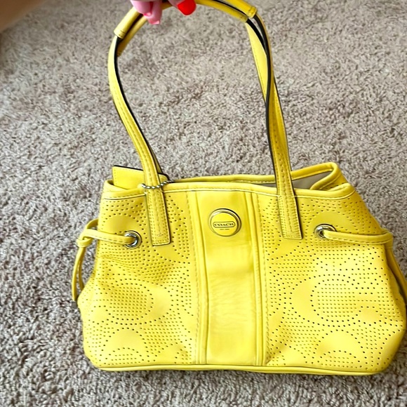 Coach | Bags | Coach Yellow | Poshmark